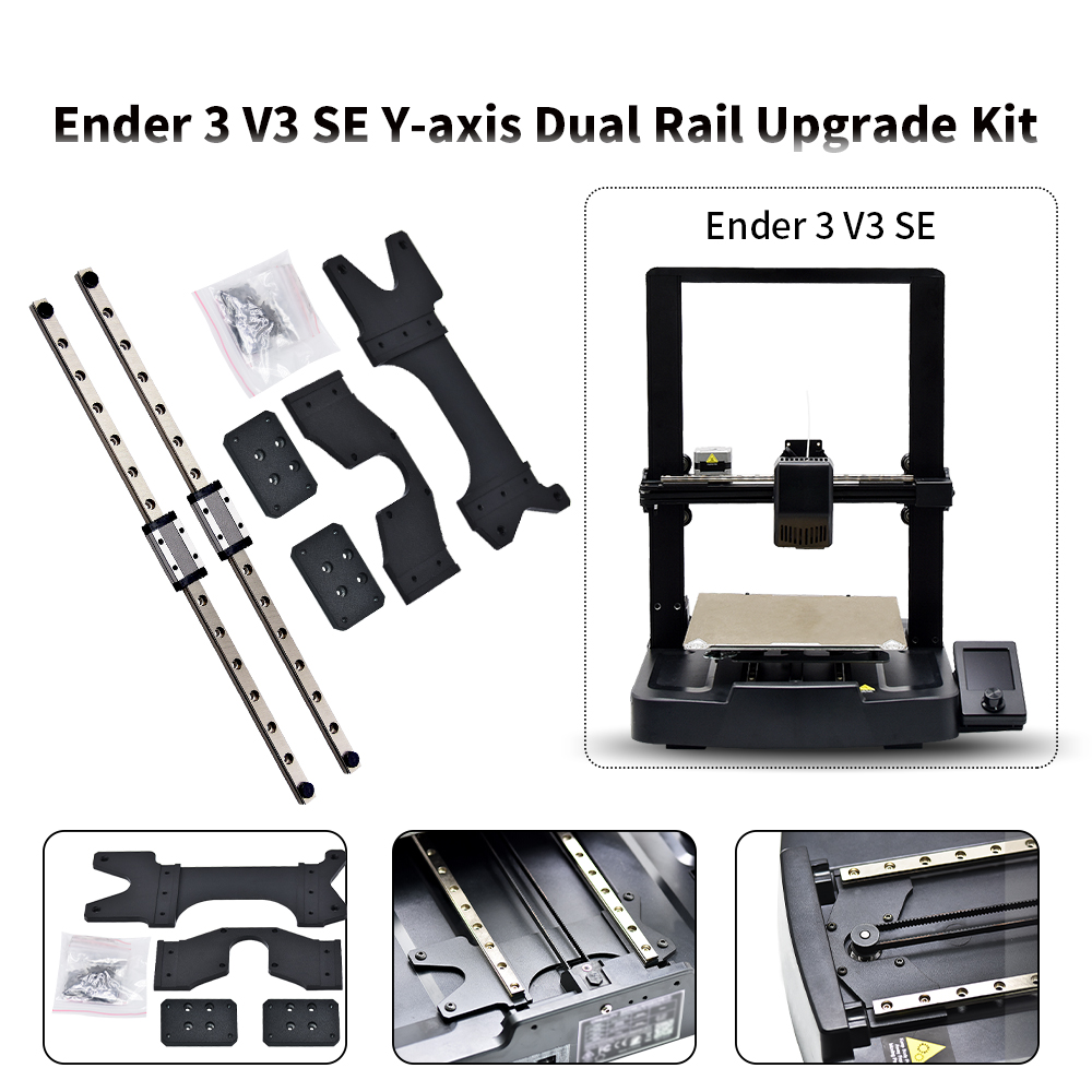 Ender 3 V3 SE Y-axis Upgrade Kit Linear Guide