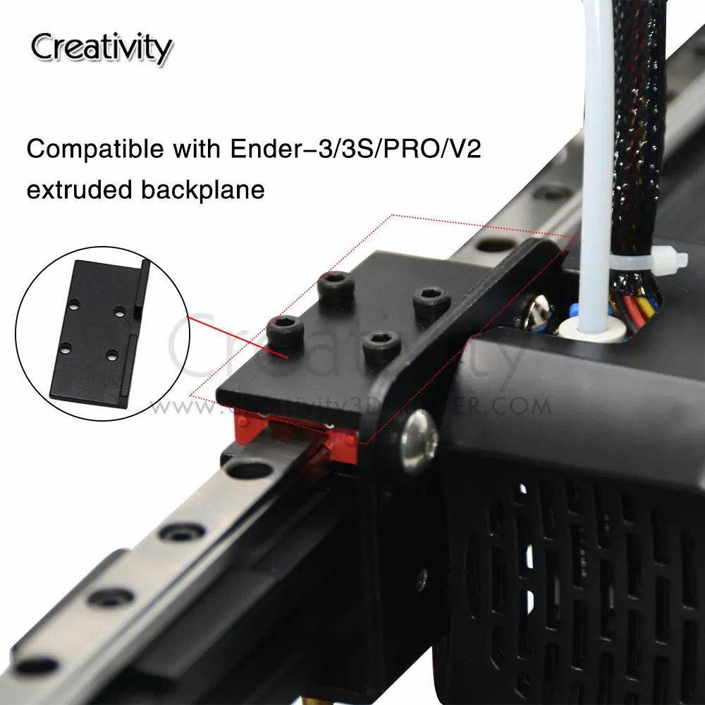 Ender3 / V2PRO Y Axis Dual Linear Guide Upgrade Kit