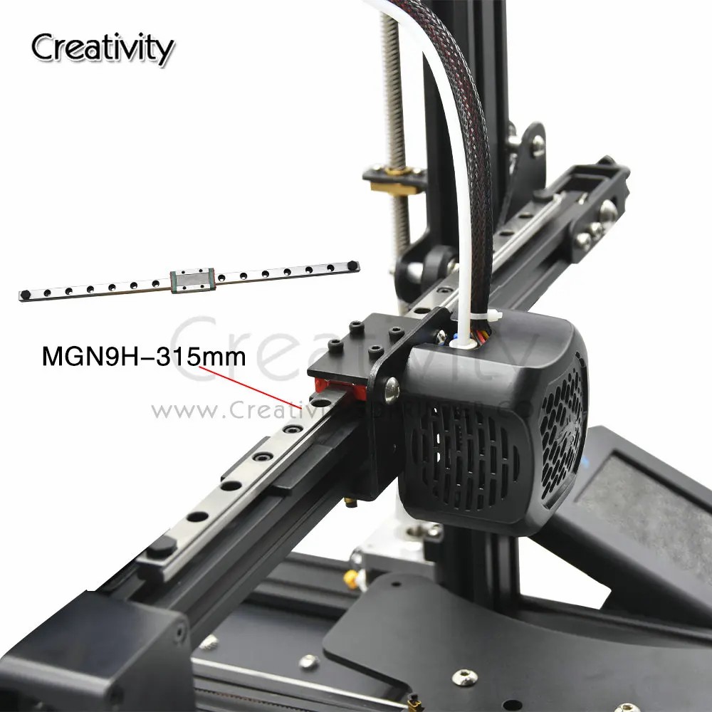 Ender3 / V2PRO Y Axis Dual Linear Guide Upgrade Kit